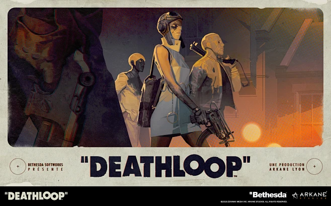 Deathloop Concept Arts-花瓣网