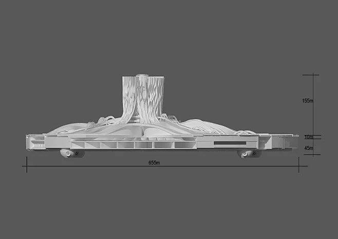 inspired by flags and water lilies, mohsen laei’s island proposal ...