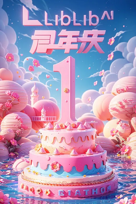 梦幻3D场景-LoRA-BOE-LiblibAI-花瓣网