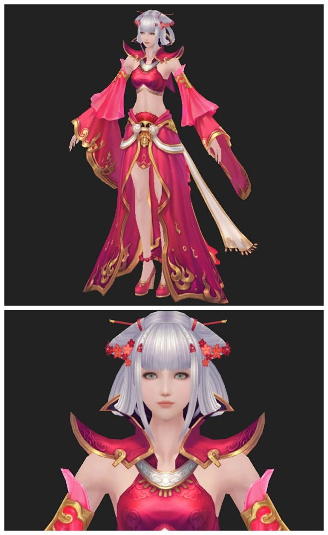 中国风武侠仙侠角色坐骑宠物武器合集 游戏美术资源 低模手绘写实Unity3d手游素材 魔幻风中国风角色翅膀铠甲套装时装3D模型 3Dmax源文件 CG设定 图集 原画3D参考-花瓣网