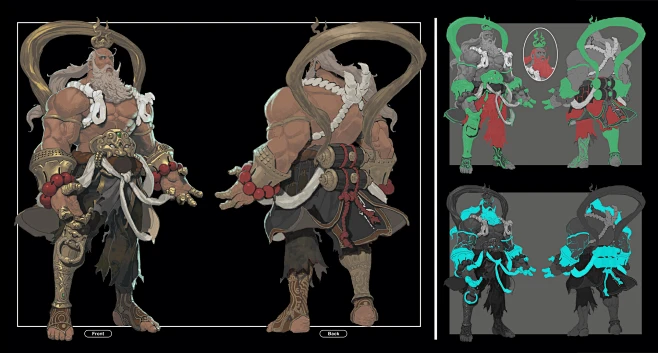 Battle Monk-花瓣网