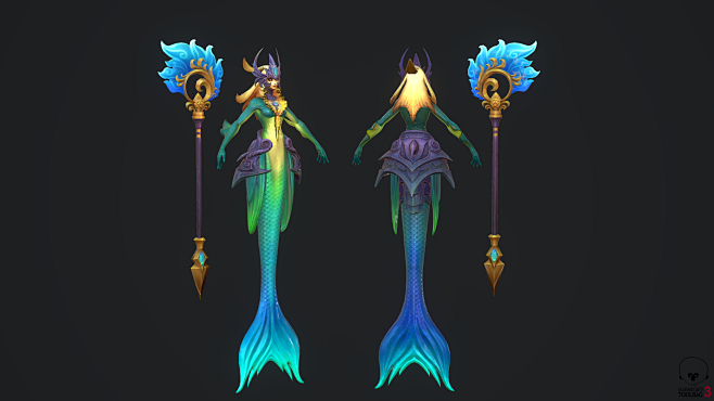 LOL-nami 唤潮鲛姬 娜美 PBR