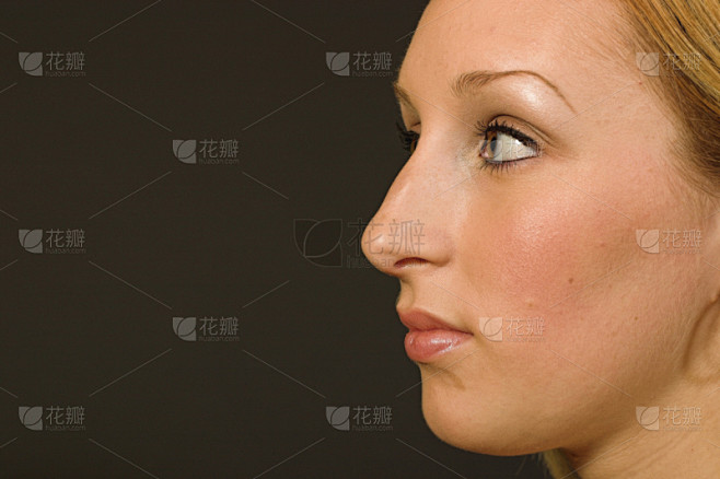 侧面像,金色头发,女人,美,水平画幅,美人,纯净,人群,健康,完美