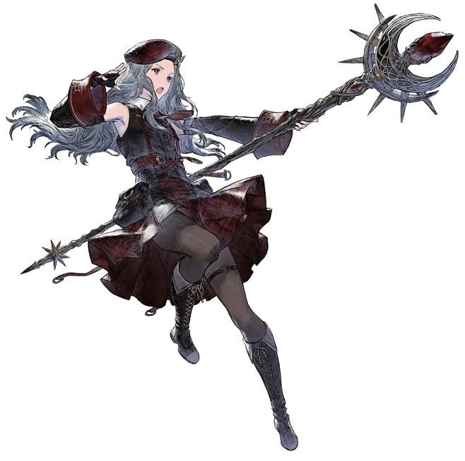 Saryu, Bloody Witch Art from NieR Reincarnation