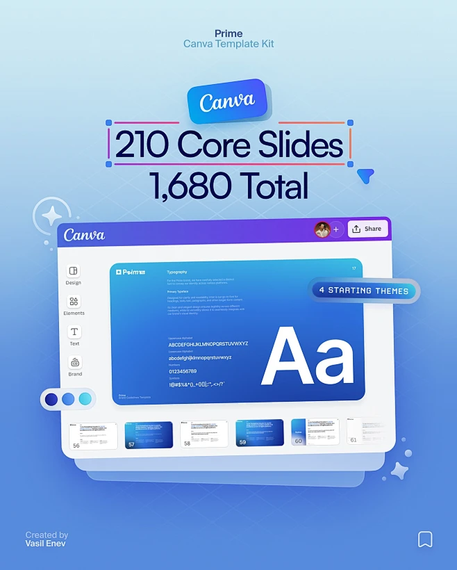 Prime Brand Guidelines Template, created by Vasil Enev, now available ...