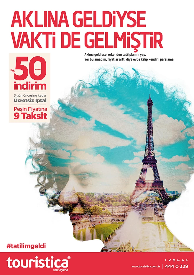 TOURISTICA : Earlier reservation campaign for a travel and tourism ...