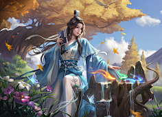 【美宣】-三国杀-花瓣网|陪你做生活的设计师 | KINGDOMS 三国杀 鲍三娘, St Luthien : LEGENDS OF THE ...