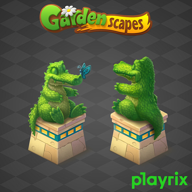 Isometric game assets