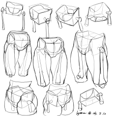 【kyara龙】阿龙的练习-花瓣网|陪你做生活的设计师 | 速写1038