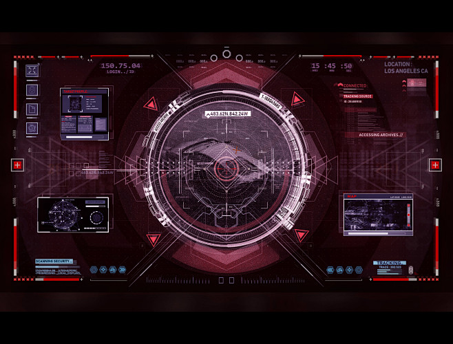 FUI HUD design
