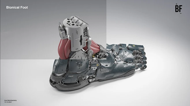 Cyborg {Foot}-花瓣网