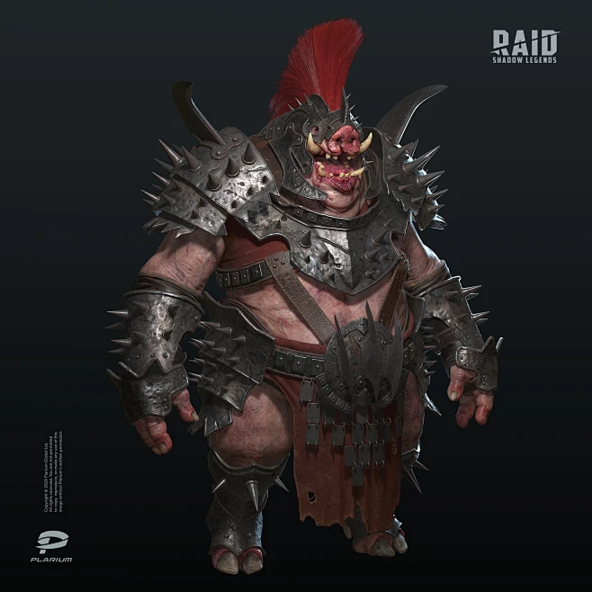 Raid: Shadow Legends, Plarium Ukraine : 3D character art for Raid ...