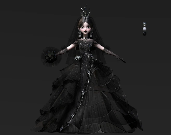 TP_Dark bride-花瓣网