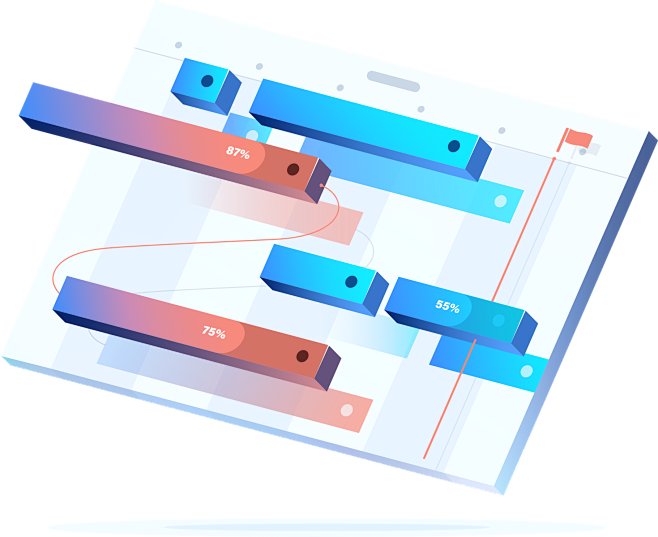 Plan - PingCode _2.5D插画_T2020109 #率叶插件，让花瓣网更好用_http://ly.jiuxihuan.net/?yqr=10728633#