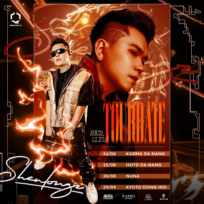 Tour Date DJ :: Behance-花瓣网