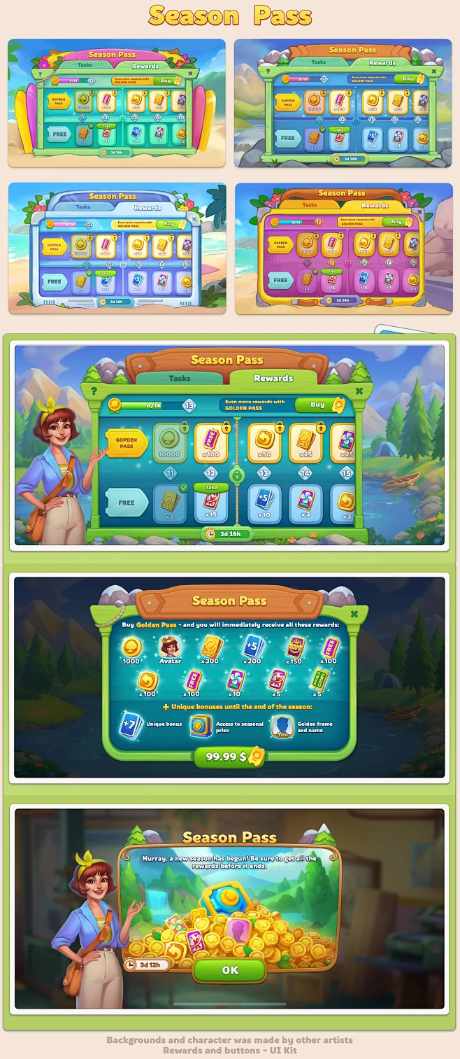 Riddle Road Game UI :: Behance-花瓣网