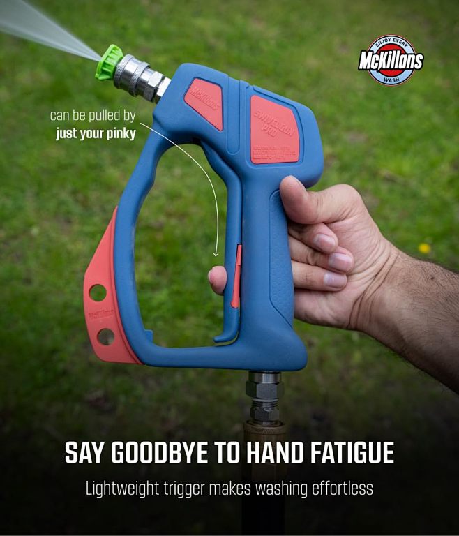 Amazon.com: McKillans® Swivel Gun PRO - Short Pressure Washer Gun with ...