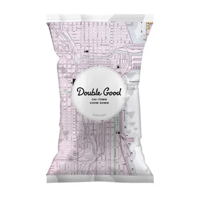 Double Good 爆米花在包装上表现出色-花瓣网