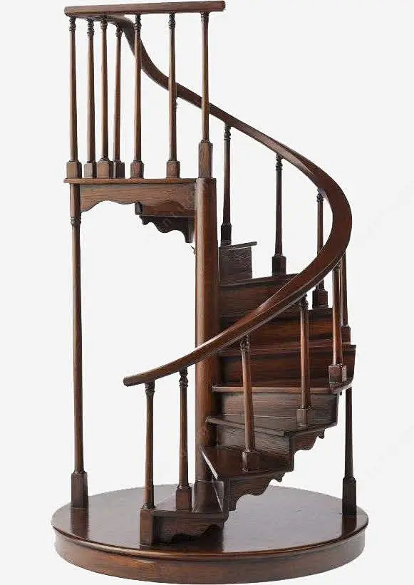 木质旋转楼梯png免抠素材_新图网 https://ixintu.com 旋转楼梯 木质 建筑 棕色-花瓣网