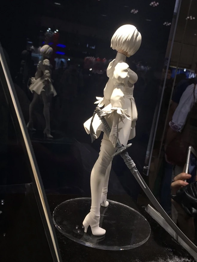 flare 2B 手办原型多图 转自 推特、akiba photo graphy -花瓣网