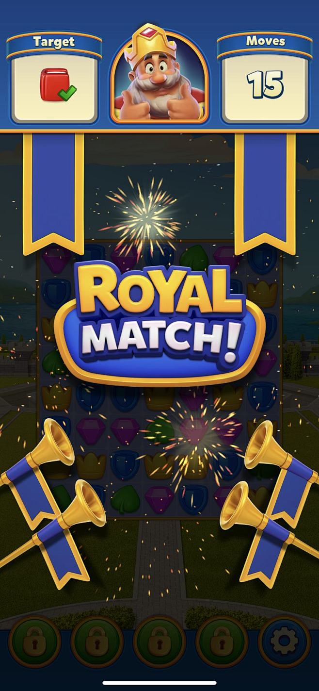 Royal Match-游戏截图-GAMEUI.NET-游戏UI/UX学习、交流、分享平台