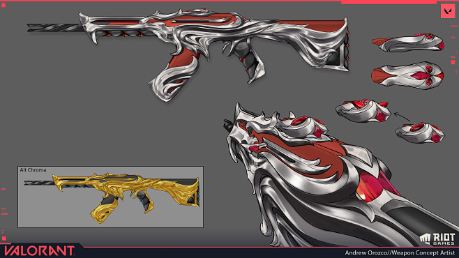 ArtStation - VALORANT // BP EP.4 // ACT II Lycan's Bane (Vandal ...