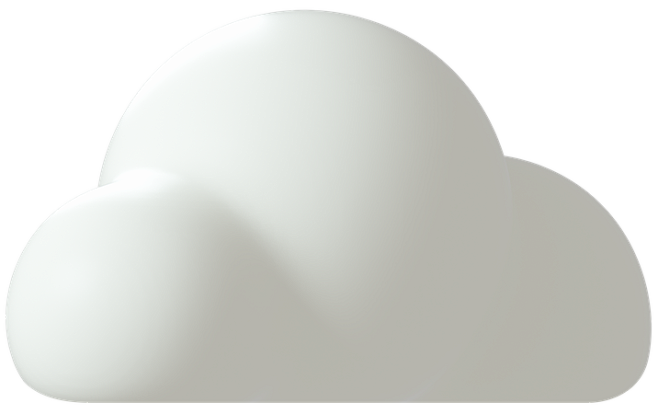 Cloud 3D Illustration