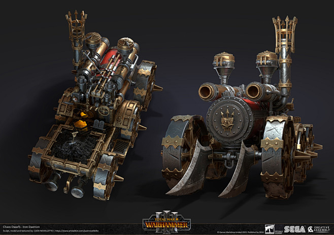 钢铁恶魔 - 全面战争：战锤 III - 混沌矮人 DLC 熔炉