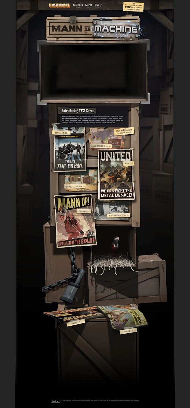 Team Fortress 2 - Mann vs. Machine-花瓣网