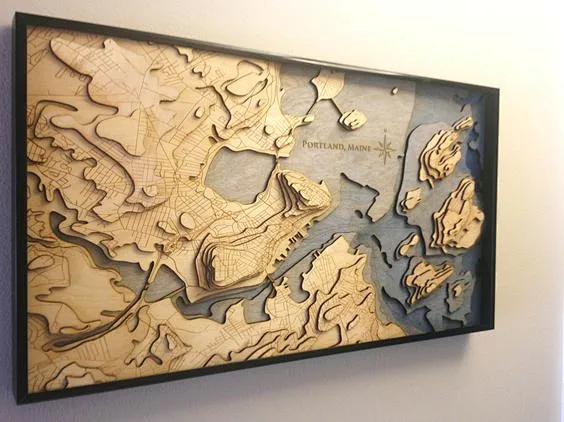 Want to Make a Topographical Map? This Artist Will Show You How by ...