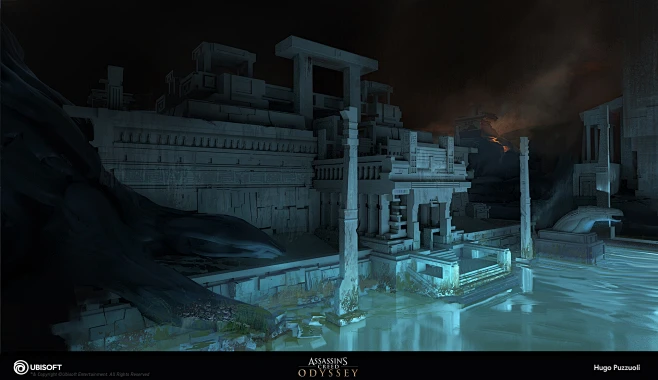 Atlantis Buildings, Hugo Puzzuoli : Atlantis Underworld, exploration ...