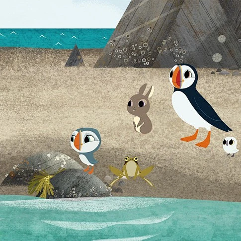 Puffin Rock : character design and background artist http://www ...