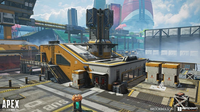 {游戏系列}美国 Apex（UI，角色，场景）-花瓣网