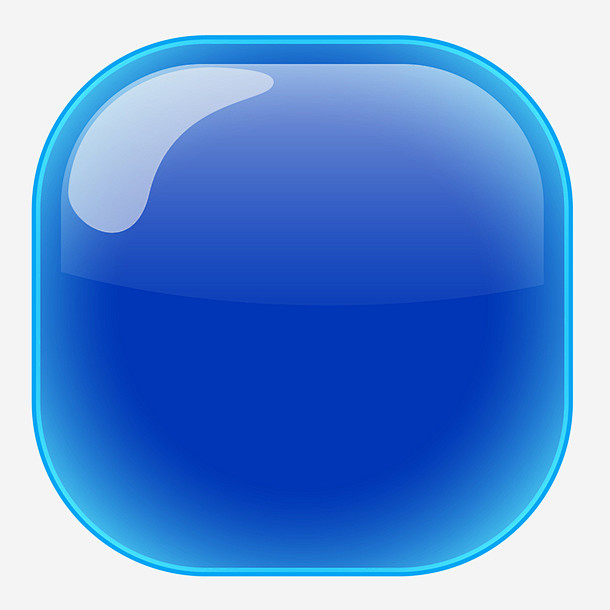 矢量手绘游戏蓝色图标 https://88ICON.com 矢量 蓝色 游戏框 手绘 扁平 创意 时尚 卡通 png免抠图