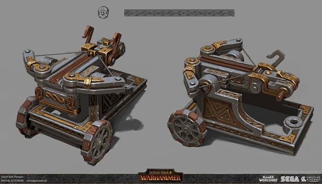 Total War: Warhammer, Michal Gutowski : I did some concepts and 3d ...
