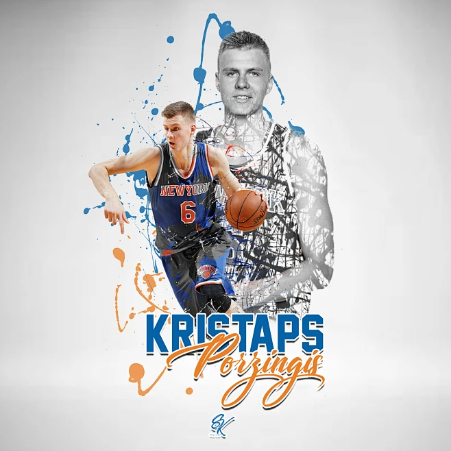 NBA - Kristaps Porzingis : NBA - Kristaps Porzingis-花瓣网