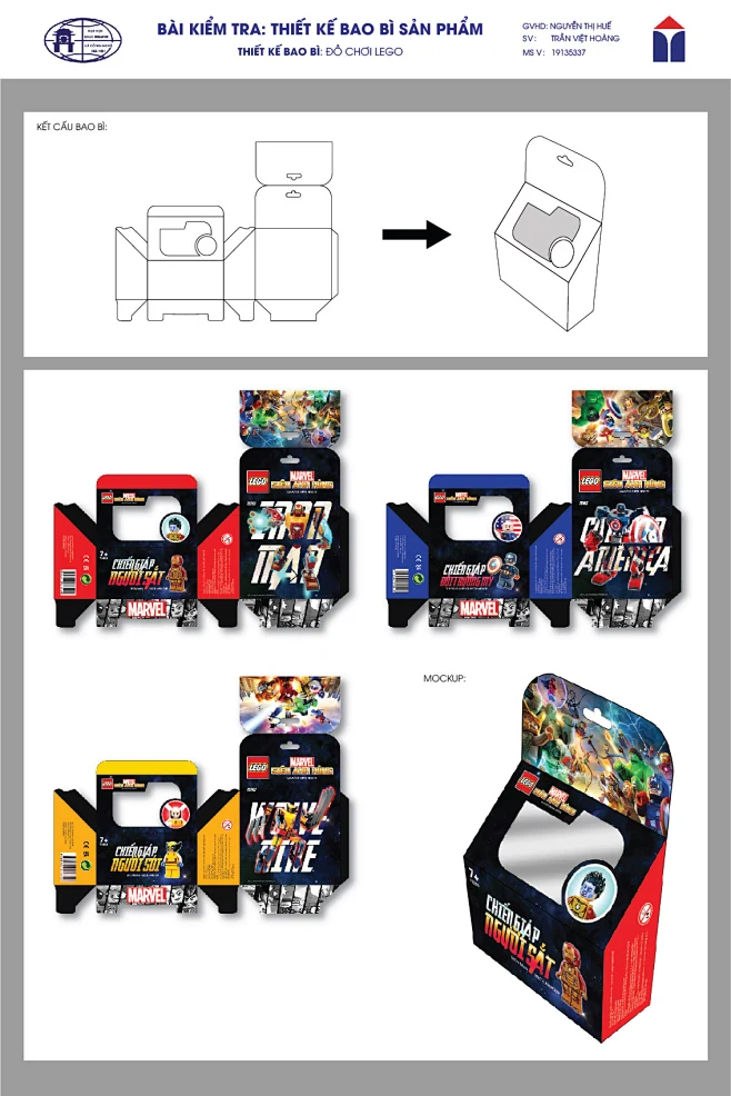 box brand identity design designer LEGO package Packaging packaging ...