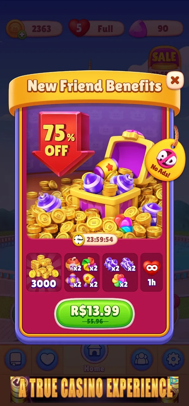 Sweet Crunch: Match 3 Games-游戏截图-GAMEUI.NET-游戏UI/UX学习、交流、分享平台-花瓣网