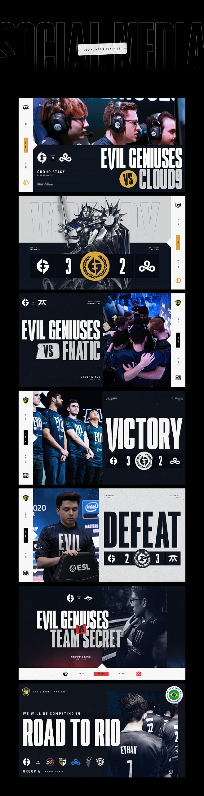 The New Face of Evil (Evil Geniuses 3.0) : Official branding project ...