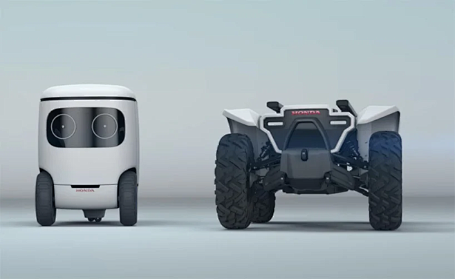 adorable team of honda 3E robotics concept teased ahead of CES 2018