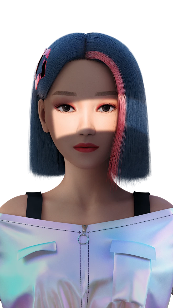 科技模特 #元宇宙-花瓣网