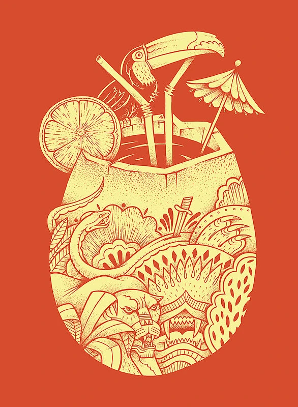 Redbubble art prints on Behance-花瓣网