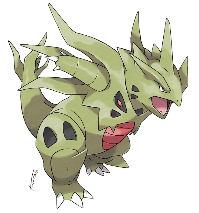 Mega-Tyranitar by Tomycase-花瓣网