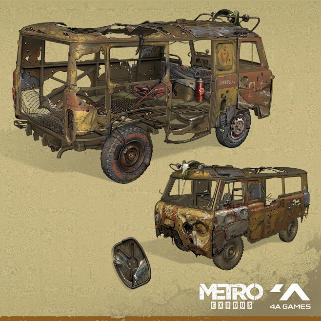 Bulldog, Ilya Tolmachev : Concept arts of Bulldog rifle for Metro ...
