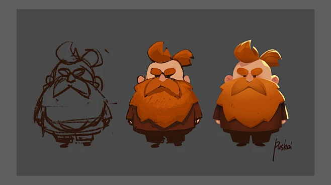DIG DIG. Concept art : Concept art made for "DIG DIG"图片_美式q版图片素材-花瓣网