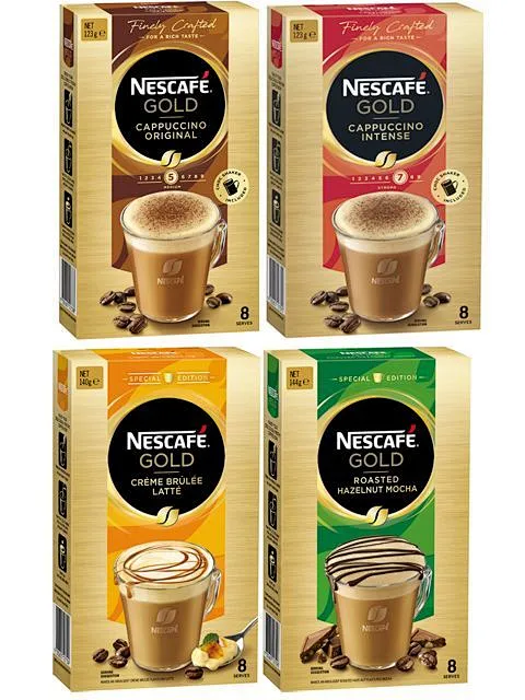 NESCAFÉ Gold Range Packs-花瓣网