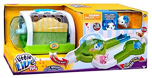 Amazon.com: Little Live Pets Lil' Mouse Deluxe Play Trail Playset: Toys ...