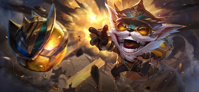 Glorious Crown Ziggs SplashArt Full High Res - League of Legends: Wild Rift
