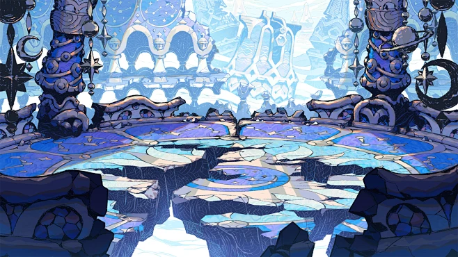 Game Art Direction - Astral Decay (Background and HUD), Requinoesis : I ...