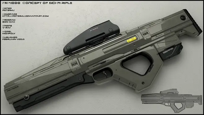 科幻枪械原画科幻武器原画科幻热武器原画来自cgbook.cn (986)-花瓣网